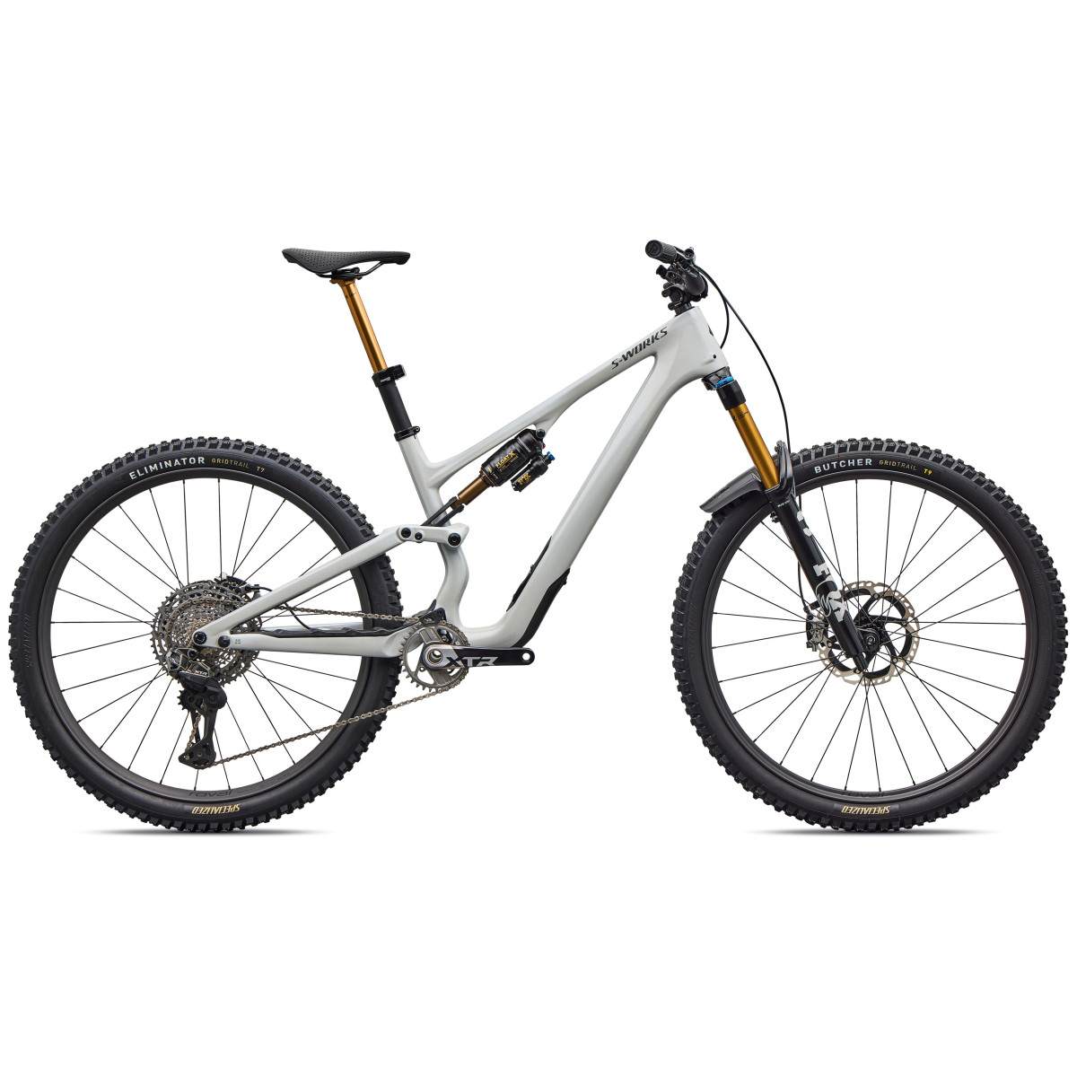 S-Works Stumpjumper 15 EVO Di2 kalnų dviratis | 29" | Gloss Dolomite Metallic - Smoked Liquid ...